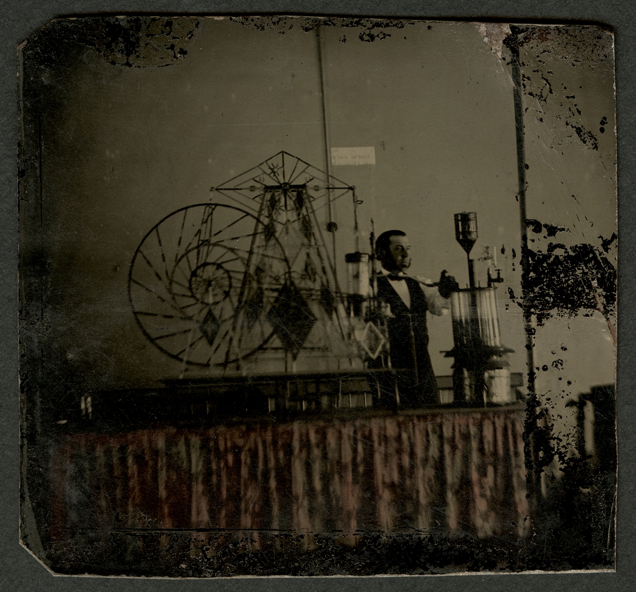 This is the earliest-known photographic image of a glass steam engine ...